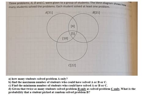 [solved] part b and c three problems a b and c were give