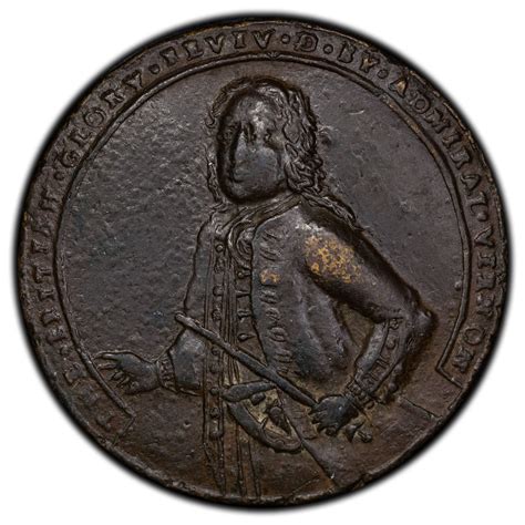 Great Britain 1739 Admiral Vernon Medal 37mm Eimer 552 Corrosion The Toronto Coin Shop