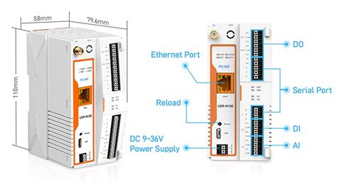 Zdalna Bramka IO Edge Z Portem Ethernet USR M ETH