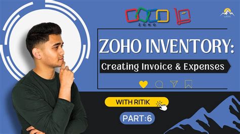 Zoho Inventory Creating Invoice Expenses Part ZOHO Tutorial Series YouTube
