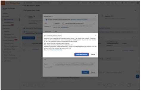 Create A Nas File System Storage And Bind To An Ecs Instance Alibaba Cloud Community