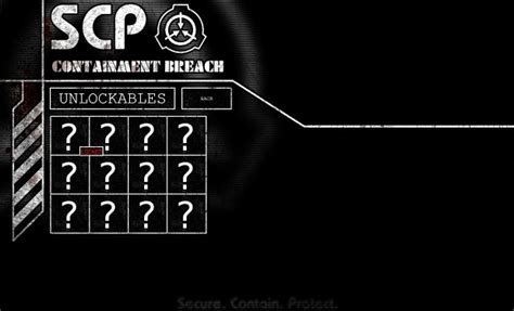 SCP CB Unlockables Mod For 1 0 4 File SCP Containment Breach Old Mods Archive For SCP