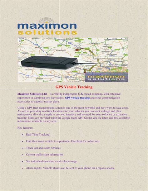 PPT GPS Vehicle Tracking PowerPoint Presentation Free Download ID