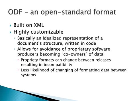 Ppt Open Standards And Odf Implementation Insights Powerpoint