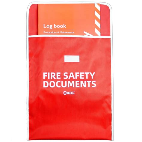 Fire Document Holder For Fire Log Book Vigil Products