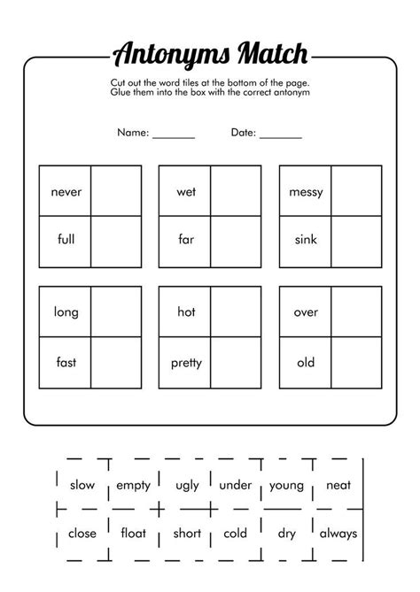 4th Grade Grammar Worksheets Printable Word Searches