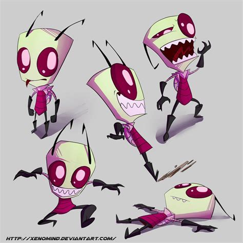 Notifications Deviantart Invader Zim Characters Invader Zim Cartoon Drawings