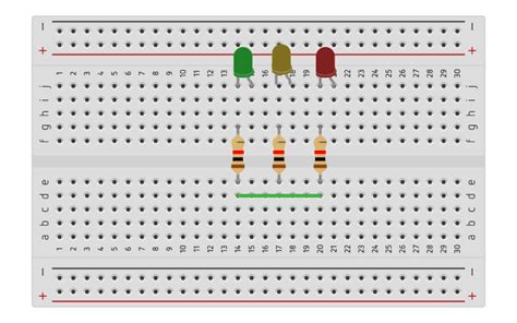 Circuit Design Sistem Pengendali Pendingin Ruangan Otomatis Dengan Sensor Suhu Tinkercad