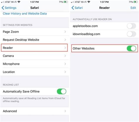 How To Make Safari Reader View Automatic On Ios And Mac Appletoolbox