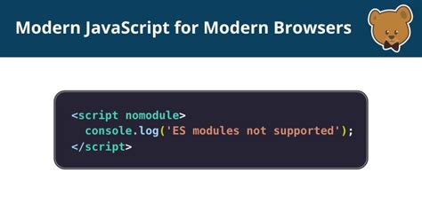 Avoid Serving Legacy Javascript To Modern Browsers Debugbear Debugbear