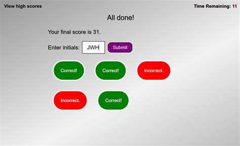 Github Jaminhlocoding Quiz