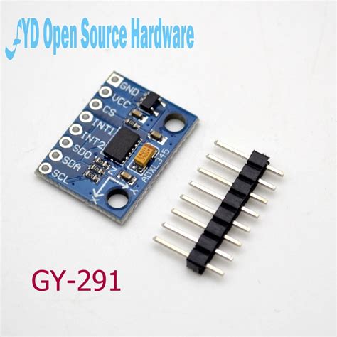 1pcs gy 291 adxl345 3 axis digital gravity sensor acceleration module iic spi transmission in