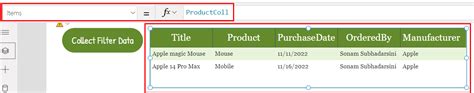 How To Filter Power Apps Collection Textnumberchoicedateperson
