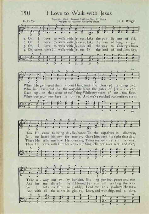 I Love To Walk With Jesus