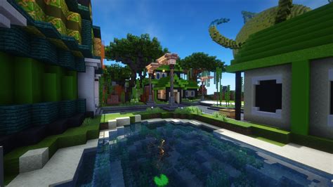 Grass Pixelmon Gym Chunkfactory