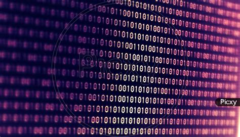 Image Of Developing Programming Binary Code Abstract Binary Software