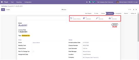 Odoo Fleet Management Odoo V Community Edition