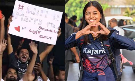 ஆர்சிபி வீராங்கனைக்கு காதல் வலை விரித்த ரசிகர் மகளிர் கிரிக்கெட்டில் சுவாரஸ்யம் Rcb Star