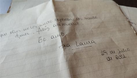 Public Una Carta De Amor De Hace A Os Y Recibi Una Sorprendente Respuesta Horas