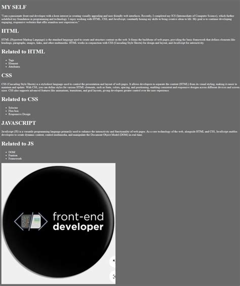 Amina Binyameen On Linkedin As A Frontend Developer Specializing In