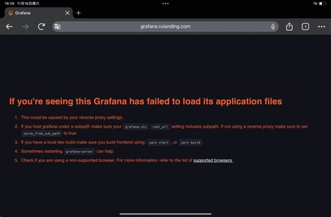 Resolving Grafana Compatibility Issues With Ipados Safari Ruians