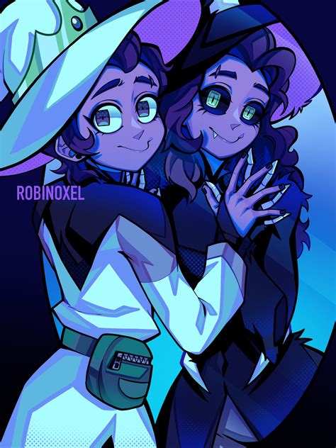 Luz Noceda And Luz Noceda The Owl House Drawn By Robinoxel Danbooru