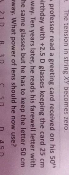 The Tension In String X Y Becomes Zero StudyX