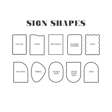 Free Printable Sign Shapes Download Free Printable Sign Shapes Png Images Free Worksheets On