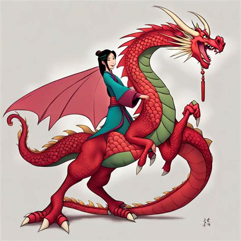Mulan As A Dragon By Nightshadewalker On Deviantart