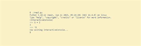Building A Small Repl In Python Python Programming Tekknolagi