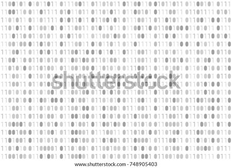 Binary Code Pattern Seamless Digital Technology Stock Vector Royalty Free 748905403
