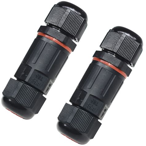 Waterproof Junction Box Armoured Cable Junction Box Ip68 Black Plastic