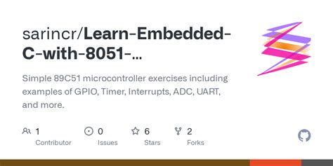 GitHub Sarincr Learn Embedded C With 8051 Microcontroller Simple