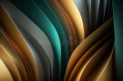 Abstract Colorful Background Wavy Lines In A Dynamic Shape Stock Illustration Illustration Of
