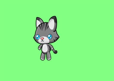 Pygame Walking Cat Python Programming