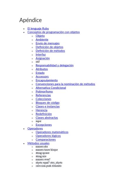 Conceptos Ruby Pdf Herencia Programación Orientada A Objetos Objeto Informática