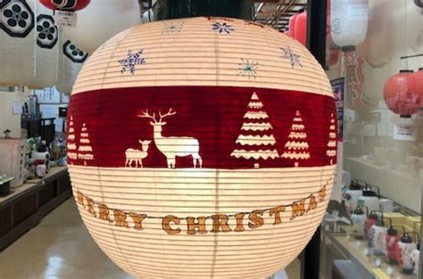 クリスマス 提灯づくりの裏側などもご紹介 手仕事による高品質な提灯なら博多の株式会社門田提灯店