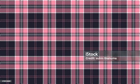 원활한 체크 무늬 네이비 핑크 및 화이트가 완벽하게 일치하여 옷 스커트 및 바지 디자인에 적합하며 모든 각도에서 눈에 띄고 인상적인 모습을 연출합니다 격자무늬에 대한 스톡