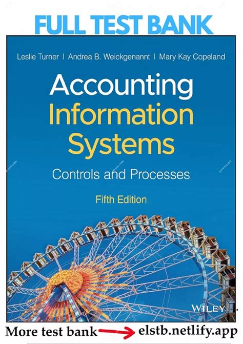 Test Bank For Accounting Information Systems Controls And Processes 5th Edition By Leslie Turner