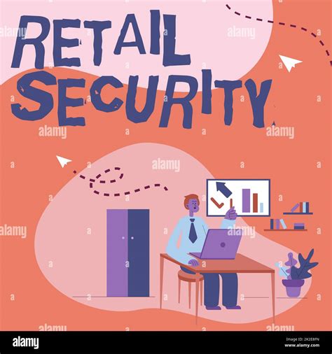 Text Caption Presenting Retail Security Business Approach Process Which Goods Sold To The