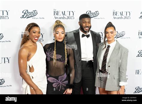 London United Kingdom 24h October 2025 Montell Douglas Jade Packer Guest And Ella Mae