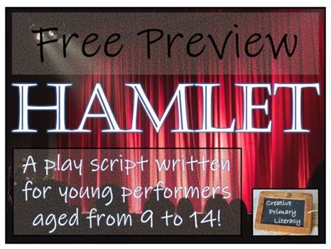 Free Preview Hamlet Play Script Teaching Resources Free Preview Hamlet Play Script Teaching Resources