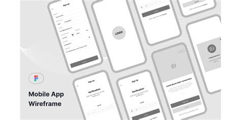 Mobile App Wireframe Figma Community