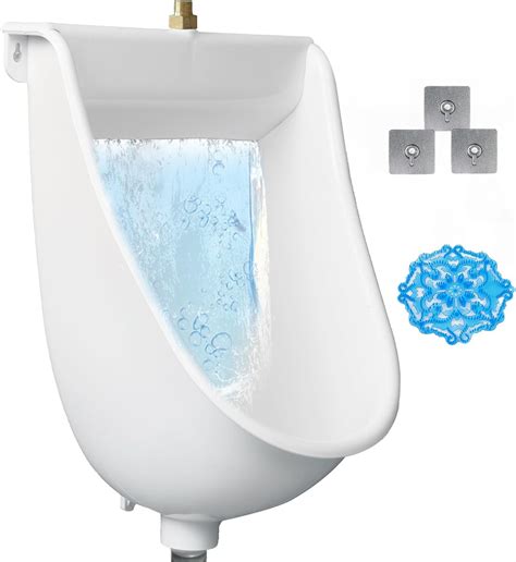 Wall Mounted Commercial Urinal With Flushable Bathroom Waterless Urinal