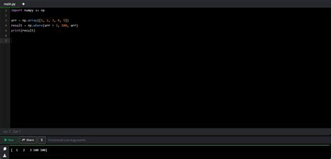 Метод python numpy where синтаксис и как использовать