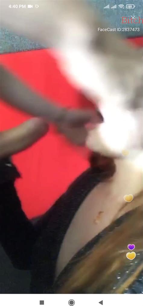 Young Nymphet Gave Her Boyfriend A Blowjob During A Live Stream And The