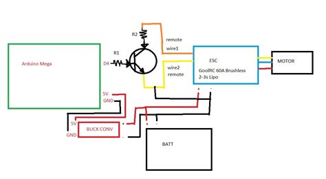 Arm Rc Car Brushless Esc Using Arduino Relay Or Npn General Electronics Arduino Forum