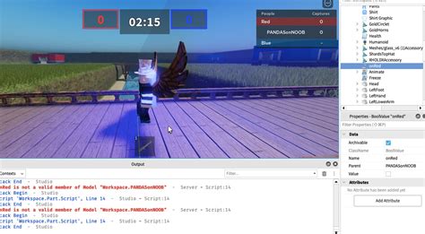 Item Is Not Part Of Model Workspaceplayer Even Though It Is Scripting Support Developer