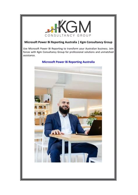 PPT Microsoft Power Bi Reporting Australia Kgm Consultancy Group PowerPoint Presentation ID