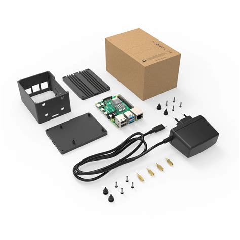 Raspberry Pi Full Kit Accessories For Desktop Original Adaptor Mouse Pearl Store